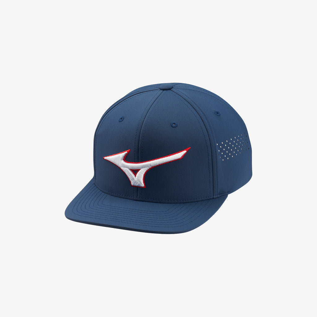 TOUR FLAT SNAPBACK CAP | Golf Headwear | Mizuno New Zealand